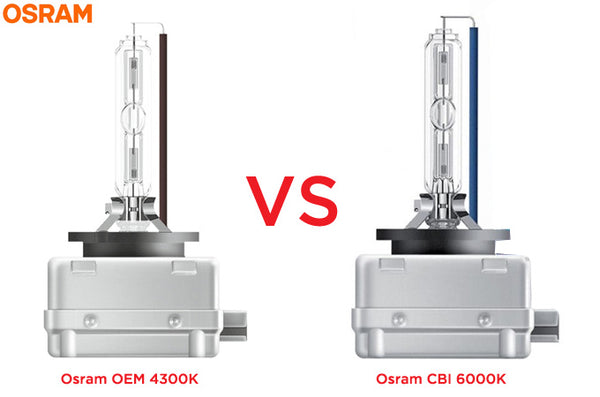 Osram OEM 4300K vs Osram CBI 6000K – HID CONCEPT