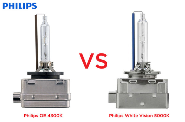 Philips Standard vs Philips 5000K – HID CONCEPT