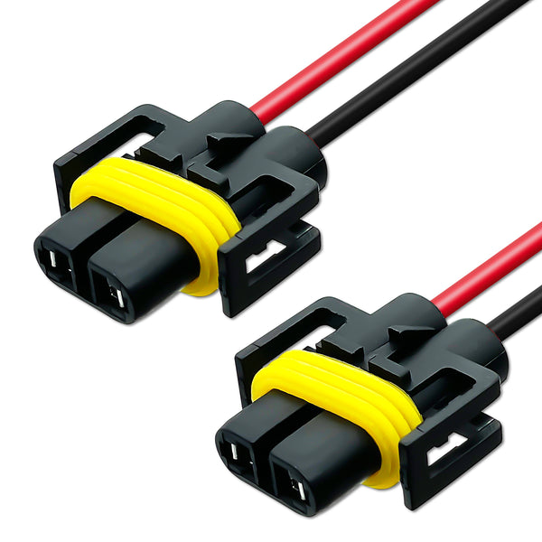 DAMA H11 H8 Wire Harnesses Female Pigtails | Pack of 2 – HID CONCEPT