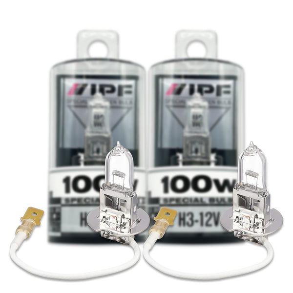 H3: IPF HBC-12100 S-Series 100W Halogen Bulbs | Pack of 2 – HID CONCEPT