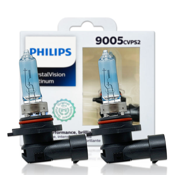 9005 Philips 9005CVPS2 CrystalVision Platinum Halogen Bulbs – HID CONCEPT